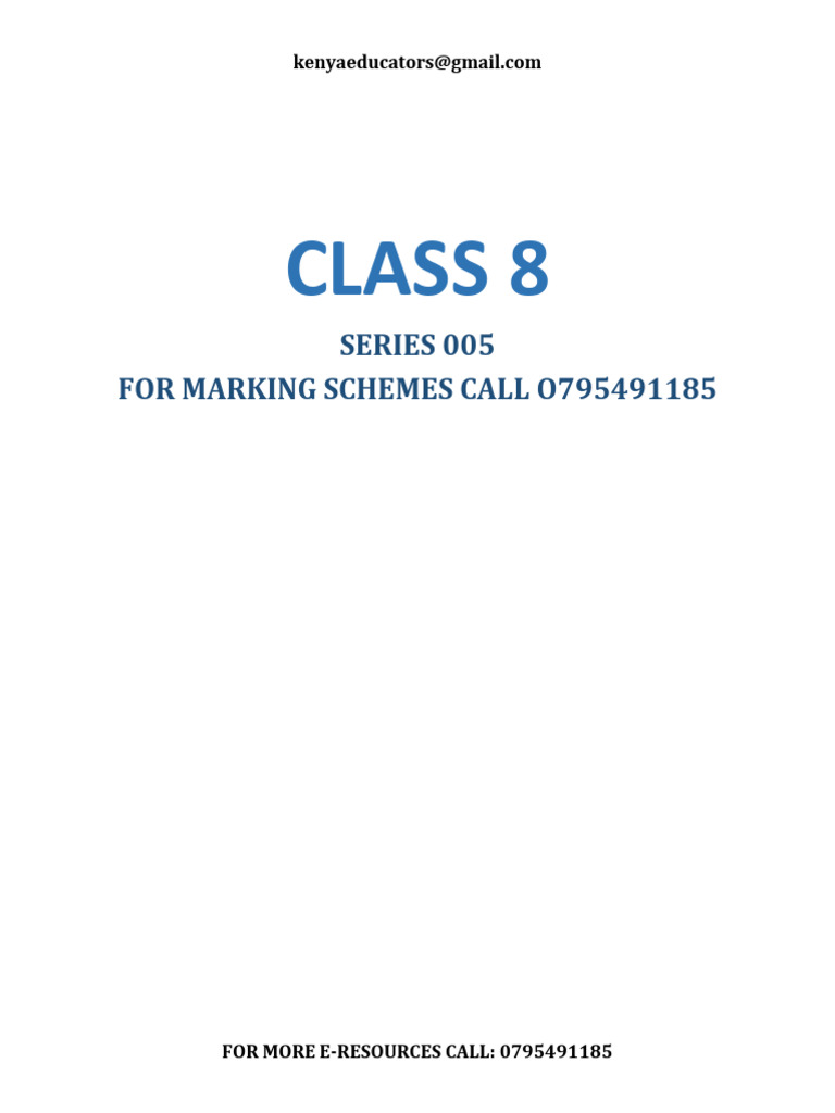 Class 8 Jesma 005 | PDF