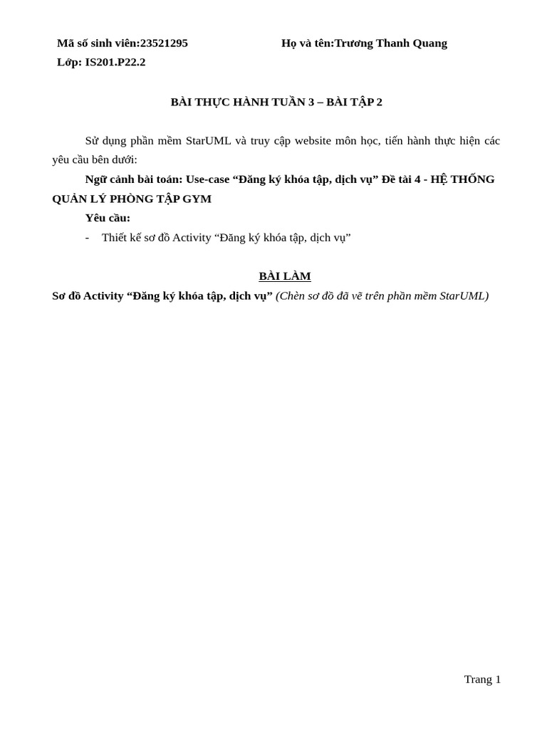 TruongThanhQuang BTTH3 BT2 | PDF