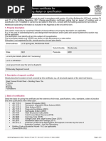QBCC Form 43 Waterproofing Certificate | PDF | License