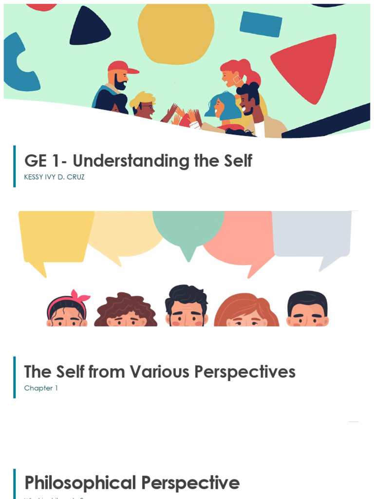 UTS Module 1 - Philosophical Perspective | PDF | Philosophy Of Self | Soul