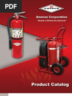 Amerex Wheeled Fire Extinguisher Manual | PDF | Valve | Mechanical Engineering