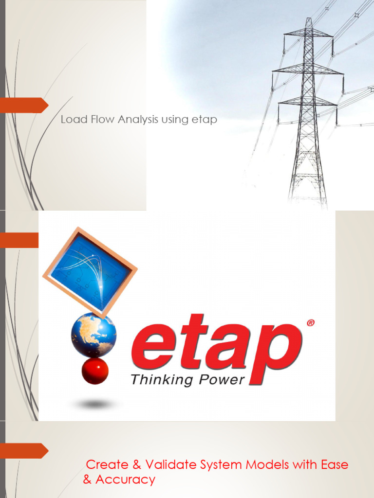 ETAP Load Flow Analysis Overview | PDF | Transformer | Electromagnetism
