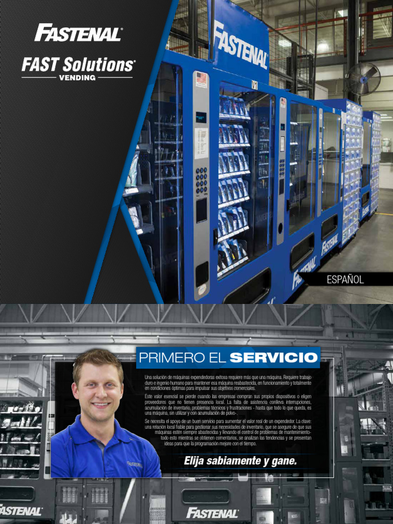 Fastenal Mexico Vending Brochure Spanish | PDF | Computación en la nube ...