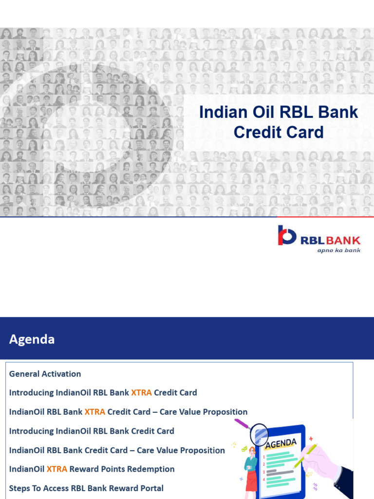 Indian Oil RBL Bank Credit Card (Journey) | PDF | Credit Card | Loyalty Program