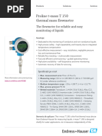 Endress-Hauser Proline Promag H 100 5H1B EN | PDF