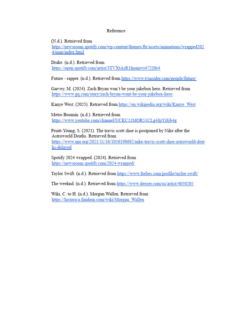 Ryan Song Time Capsule Reference | PDF