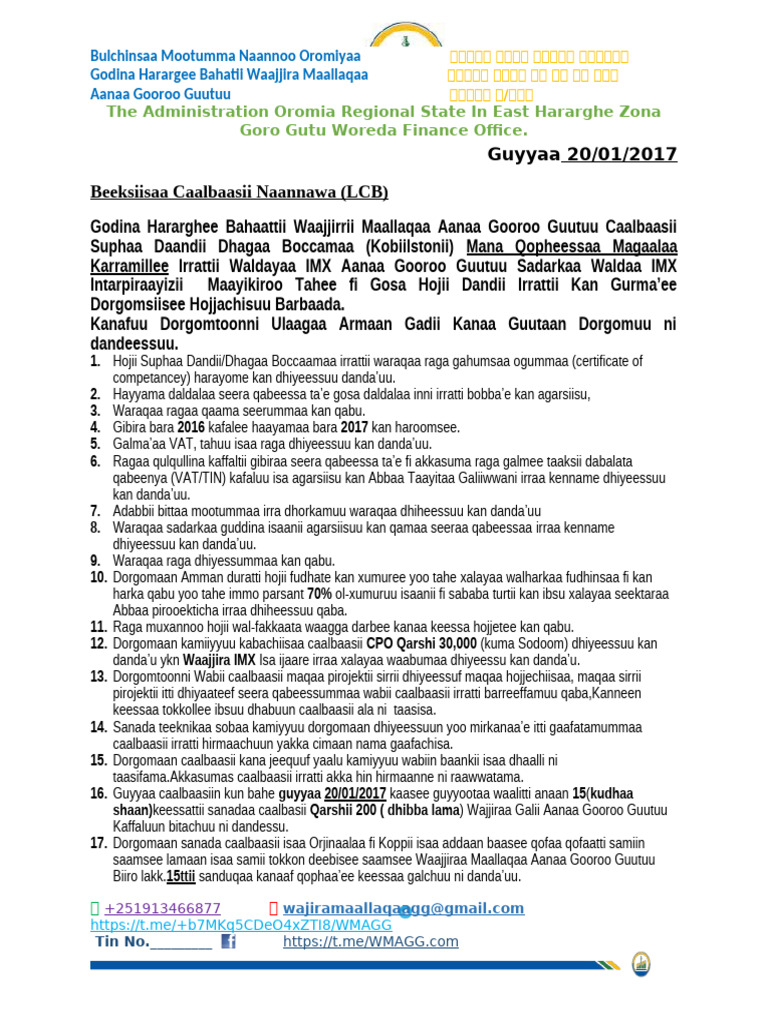 Beeksisa Daandii Keessaa Keessaa Koobilii | PDF