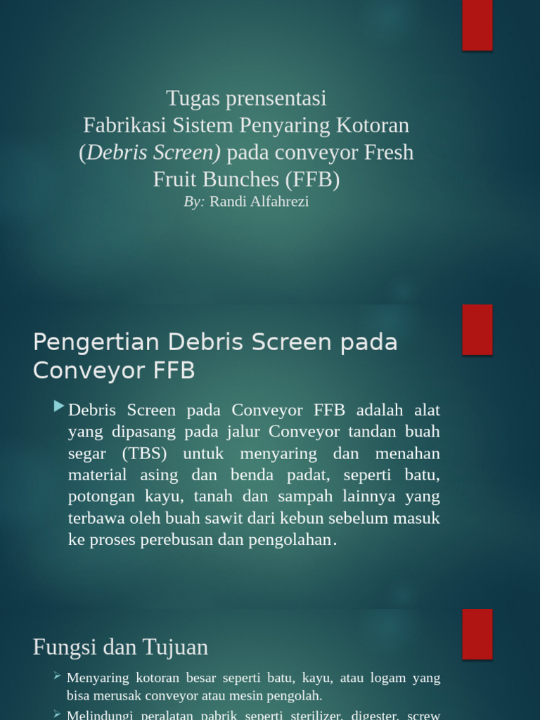 Tugas Presentasi Magang | PDF