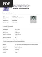 BSDS Admission Criteria 2025 | PDF