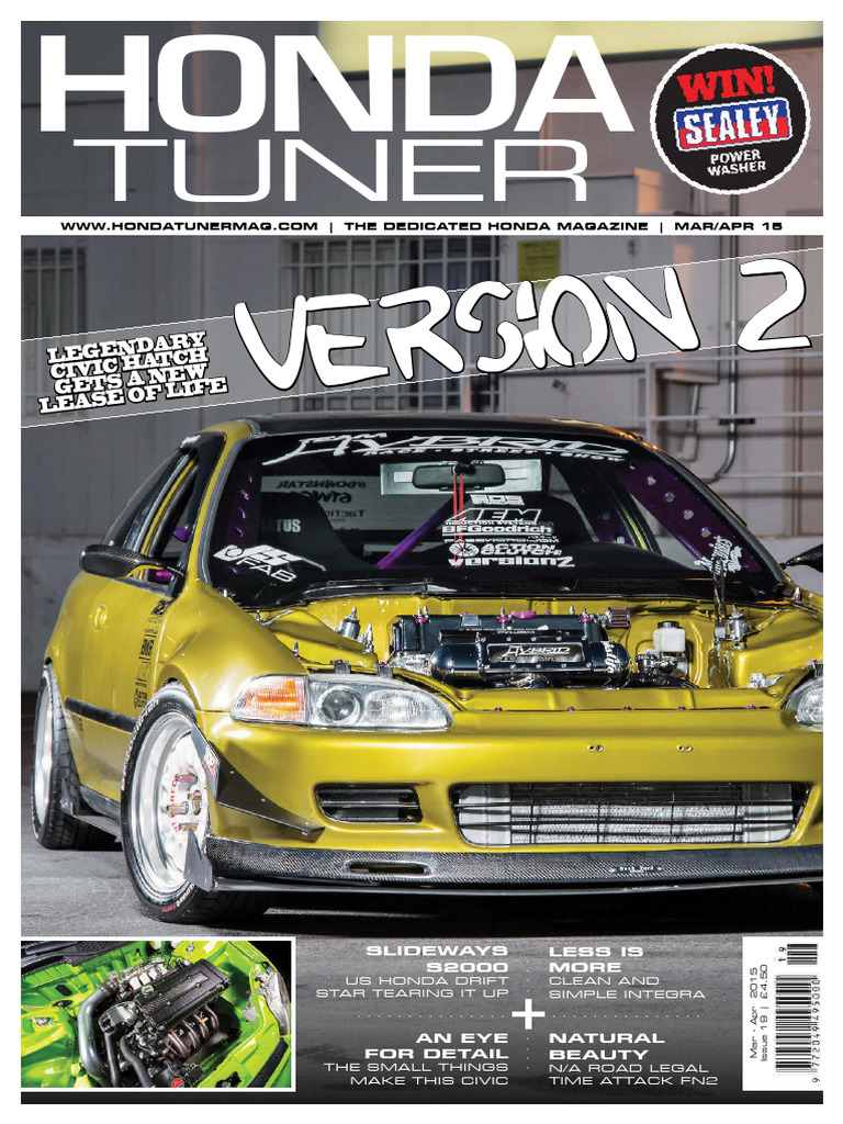 Honda Tuner Magazine Mar-Apr 2015 | PDF | Motor Vehicle | Vehicles