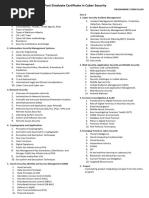 Cybersecurity Full Syllabus | PDF | Security | Computer Security