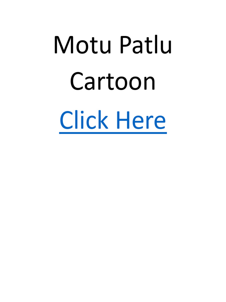Motu Patlu 2025 22 05 01 10 15 | PDF