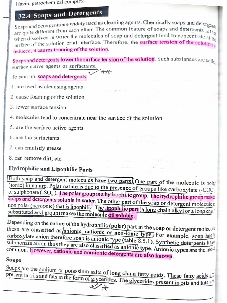 Soap Detergents | PDF