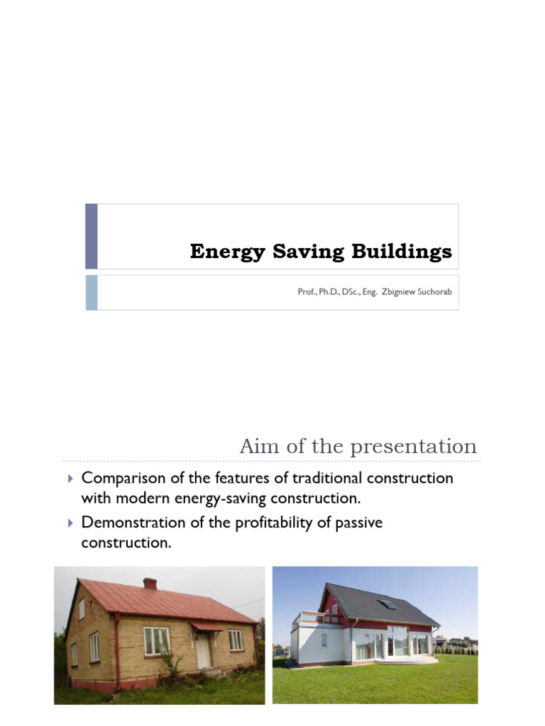 Lecture2 Sustainable Building | PDF | Efficient Energy Use | Green Building