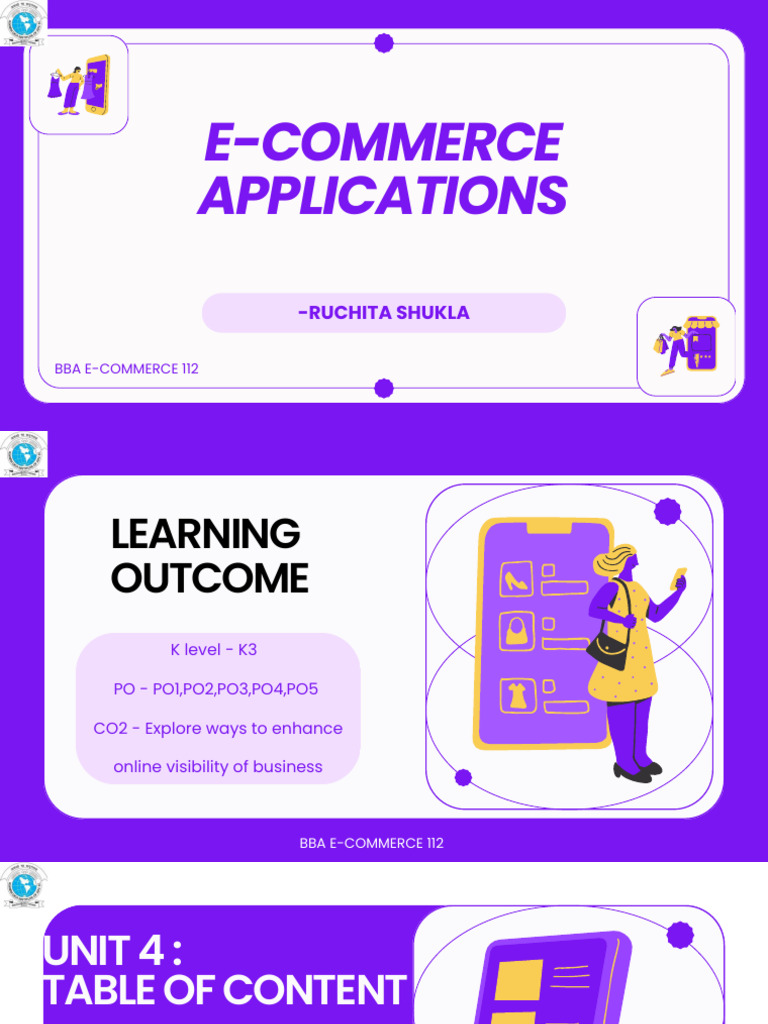 e Commerce Applications Compressed | PDF | Key (Cryptography) | Encryption