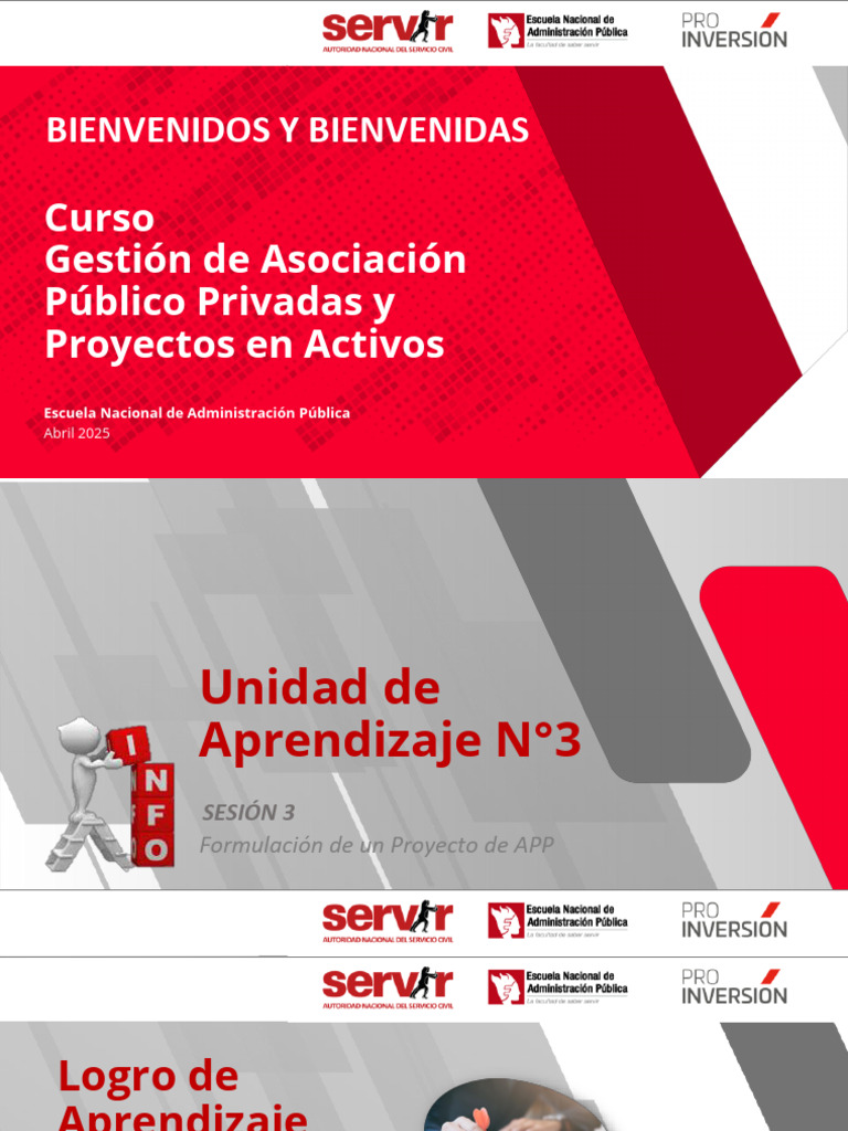 Sesión 3 - Curso Gestión de APP y Proyectos en Activos - 2025 | PDF ...