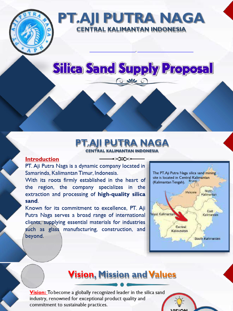 Silica Sand Mining by PT Aji Putra Naga | PDF | Sand | Silicon Dioxide