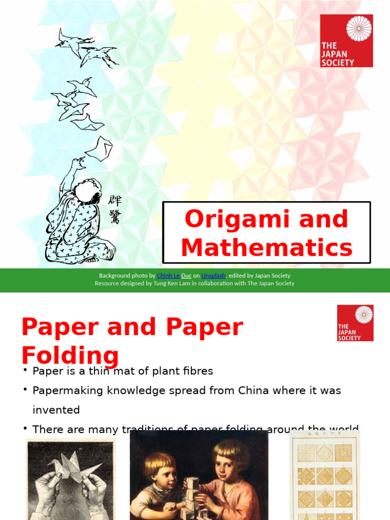 Origami Mathematics KS3 | PDF | Origami | Euclidean Geometry