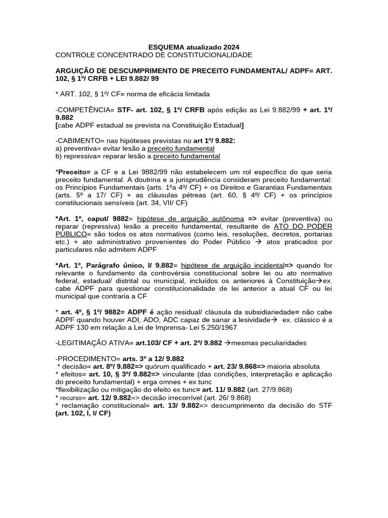 ESQUEMA 8 Atualizado | PDF