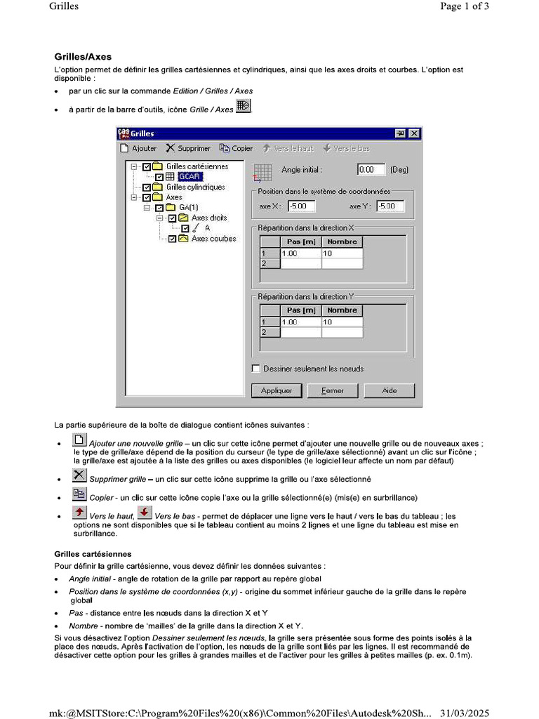 Cours CBS Pro Part 1 - Option D'édition - Affichage | PDF