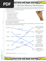 Murder Mystery Answer Key | PDF