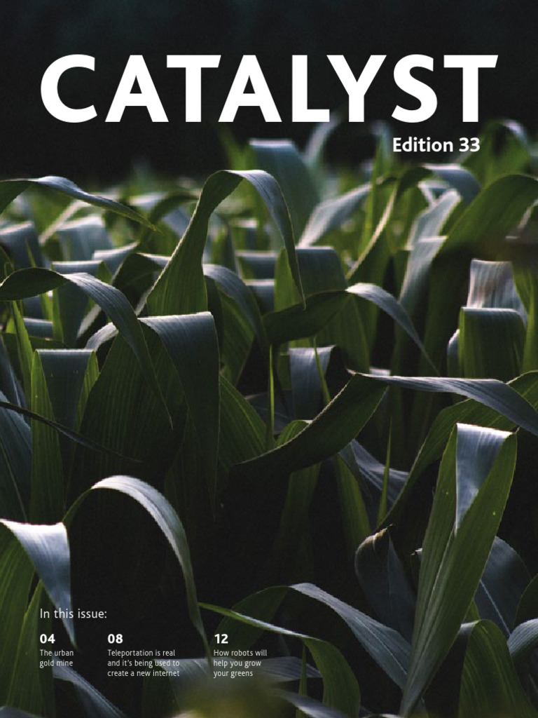Catalyst Magazine Issue33 | PDF | Quantum Entanglement | Gold
