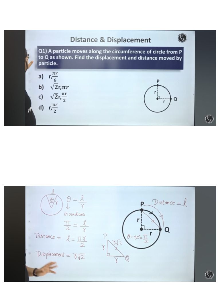 Kinematics-1 Motion in 1-Dimension | PDF