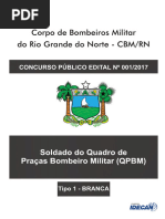 IDECAN - 2017 - CBM-DF - Soldado Operacional - Português e Matemática | PDF
