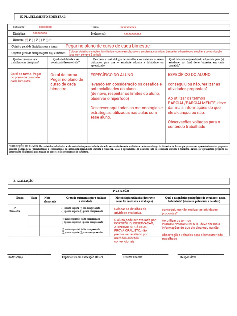 PDI Modelo .Docx | PDF | Aprendizado | Pedagogia