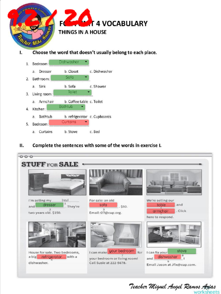 Things in A House | PDF