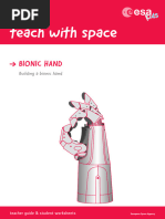 Cardboard Robotic Hand Project Guide | PDF | Hand | Finger