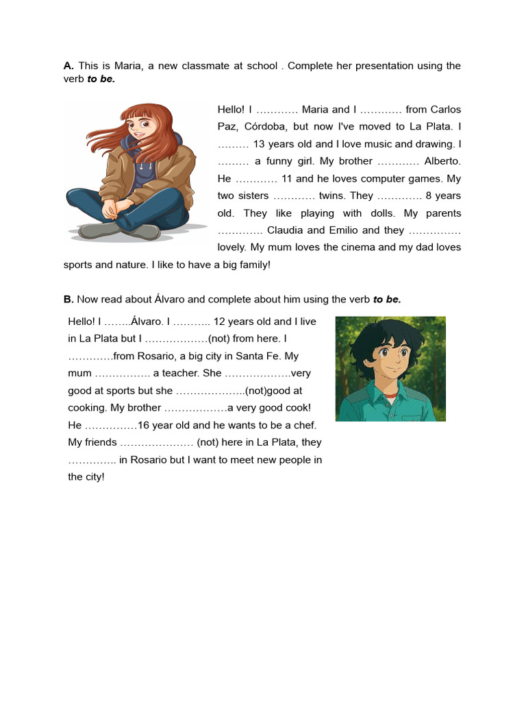 TO BE - Pr-Ctica | PDF