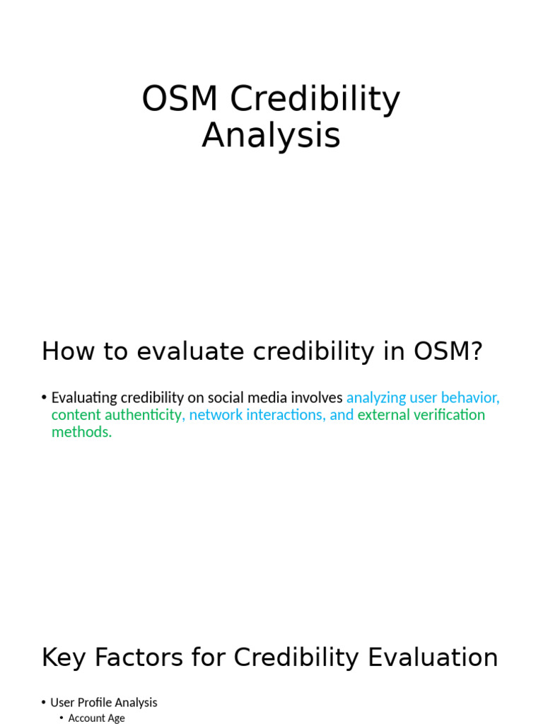 Trust and Credibility - Part2 | PDF | Social Media | Popular Culture ...