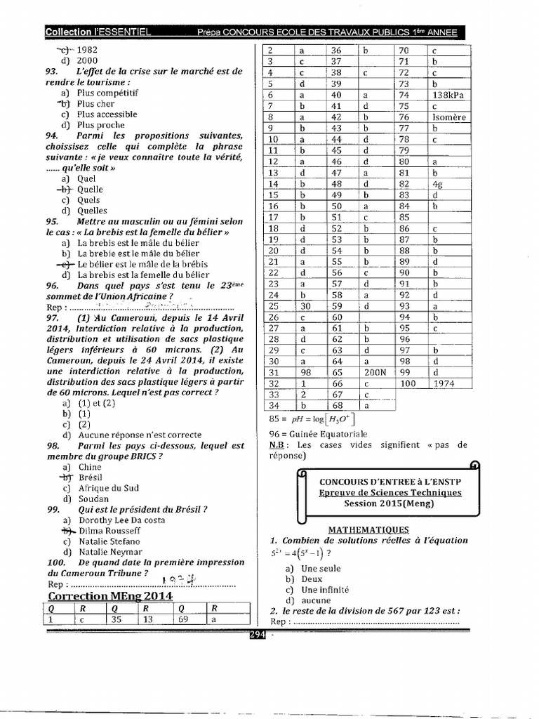Enstp 2015 | PDF