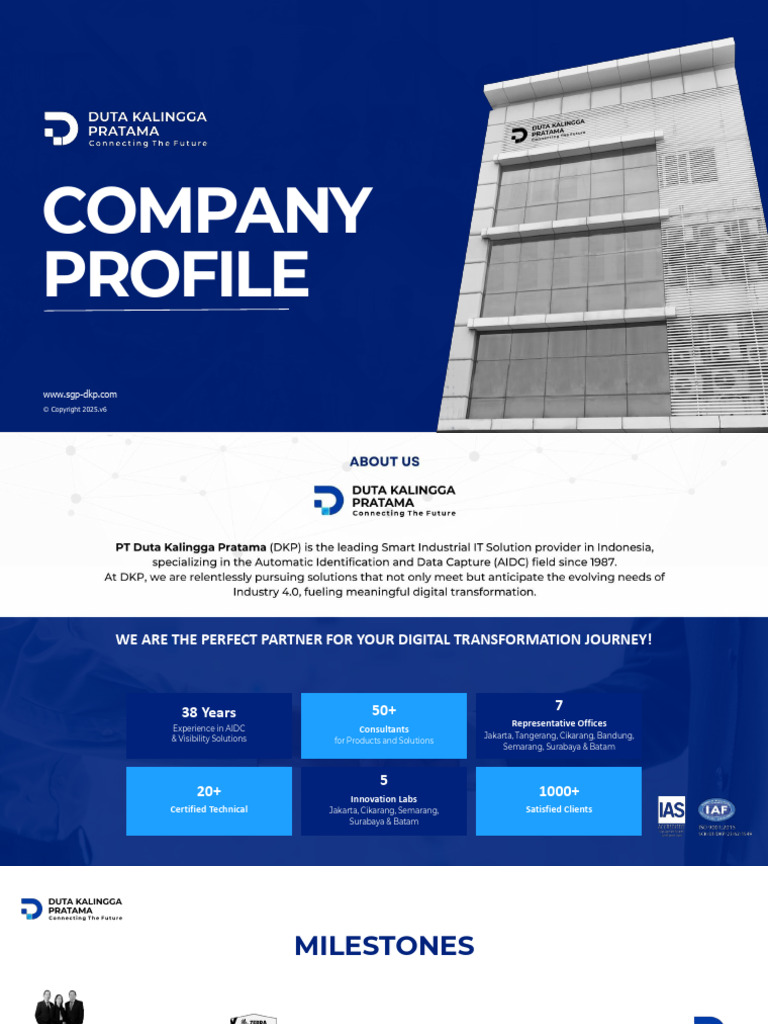 DKP Company Profile - V.6 2025 | PDF | Radio Frequency Identification ...