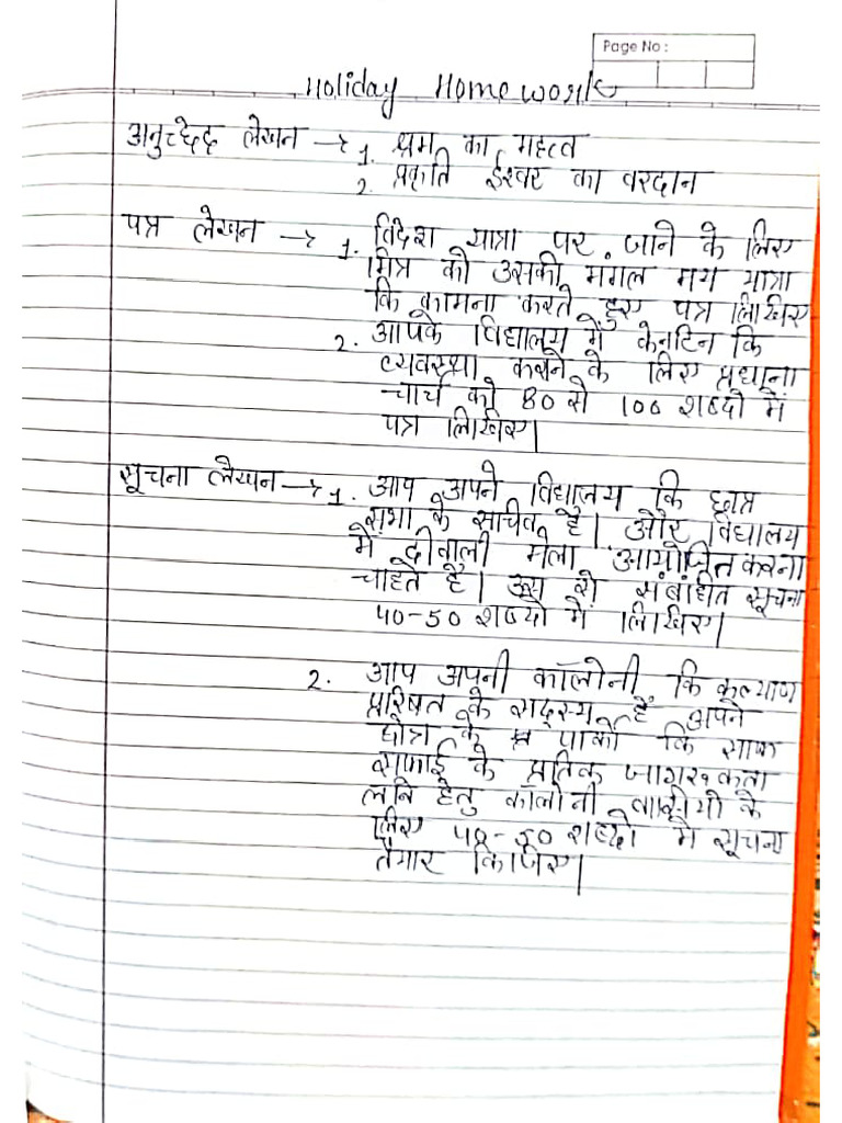Hindi Assignment | PDF