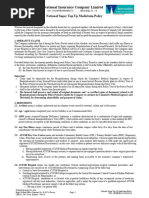 HDFC ERGO Optima Secure Policy Details | PDF | Insurance | Hospital