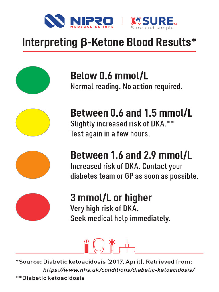 Blood Ketone Levels and Testing Guide | PDF