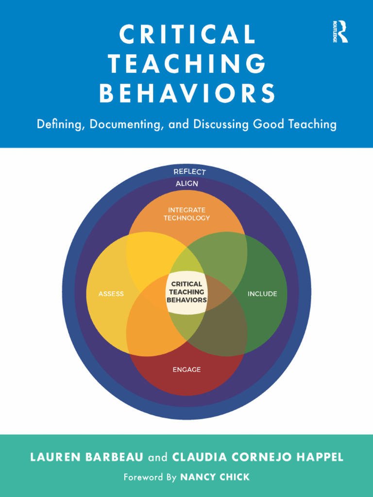 Critical Teaching Behaviors Framework | PDF | Learning | Goal