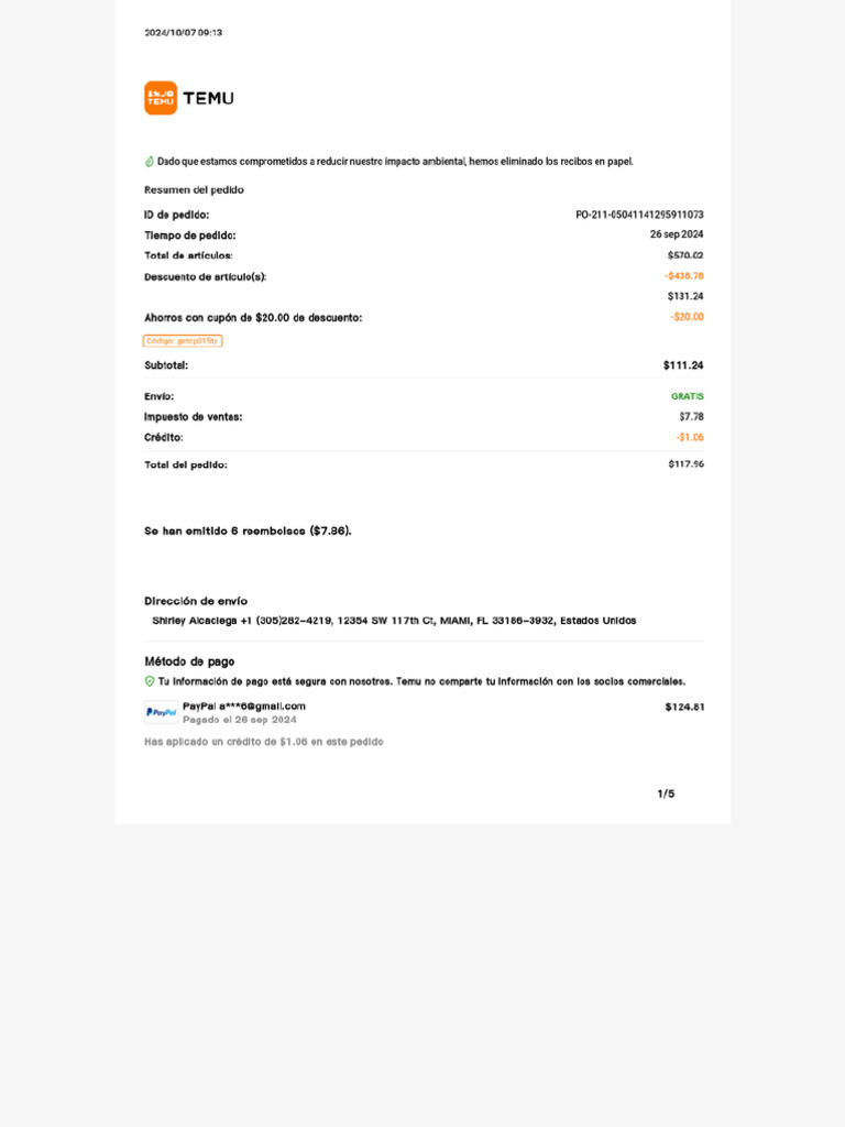 Temu Web Document | PDF