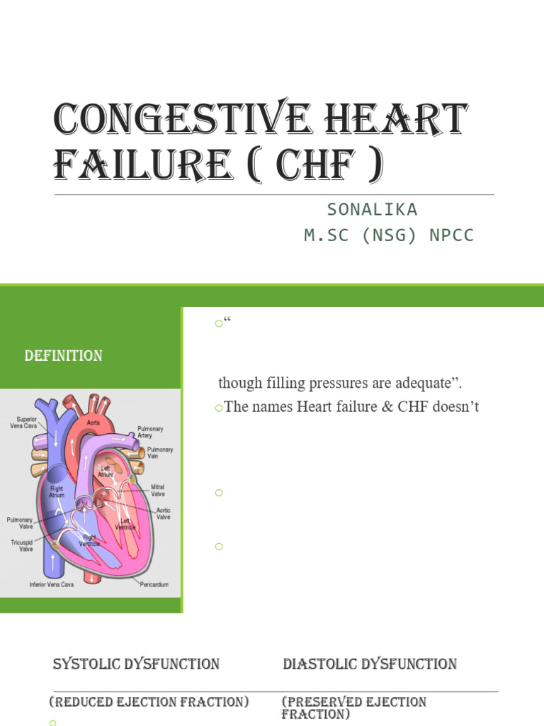 Congestive Heart Failure (CHF) | PDF | Heart Failure | Heart