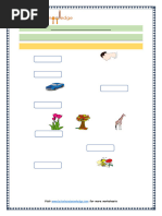 Grade 1 Living and Nonliving Things Science Printable Worksheet 2 | PDF