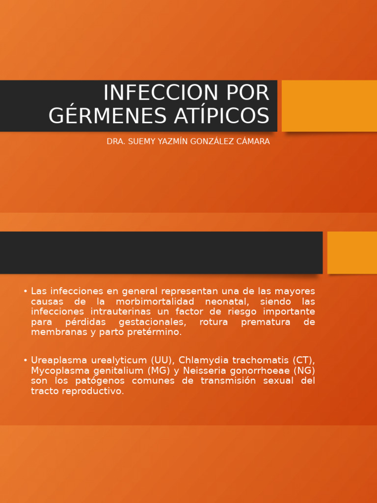 Infeccion Por Germenes Atipicos | PDF | Enfermedades y trastornos ...