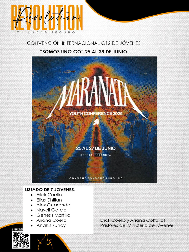 Informe de Viaje A Convecion de Jovenes g12 | PDF