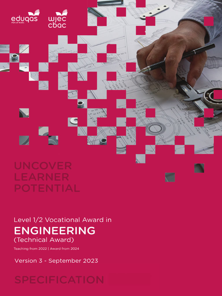 Wjec l1 2 Vocaward Ta Engineering Spec e 11-09-23 1 | PDF | Engineering ...