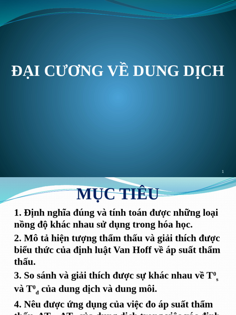 Dai Cuong Ve Ddich Va Ddich Dien Li | PDF