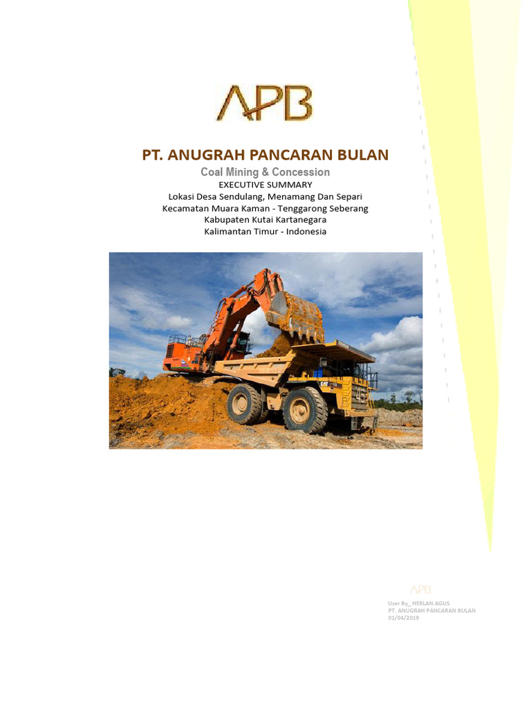 EXECUTIVE SUMMARY PT.APB | PDF