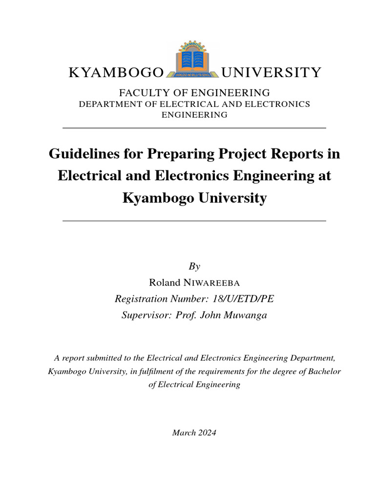 Report Writing Guidelines v2024 - 2 | PDF | Data | Methodology