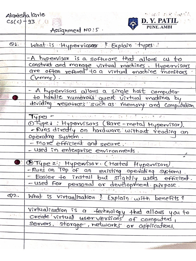 ACC Assignment 5 | PDF
