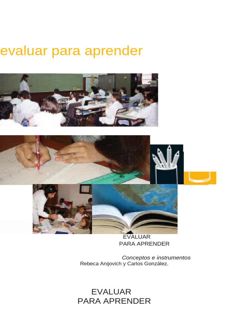 Evaluar para Aprender Andujovich Completo | PDF | Evaluación | Enseñando